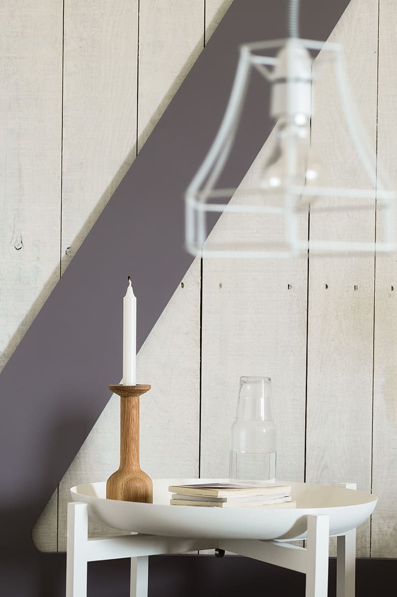 Paredes decoradas con machimbre. Un revestimiento low cost